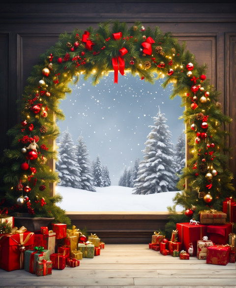 Download Christmas Zoom Background HD Free Picture Wallpaper | MyPngStock